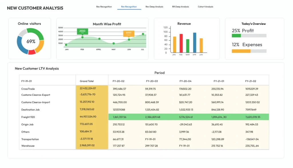 Customer Analysis BI Dashboard Wise BI Customer Analysis BI Dashboard Wise BI