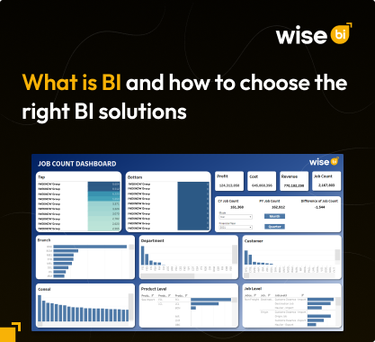 What Is BI? How to Choose the Right BI Solutions